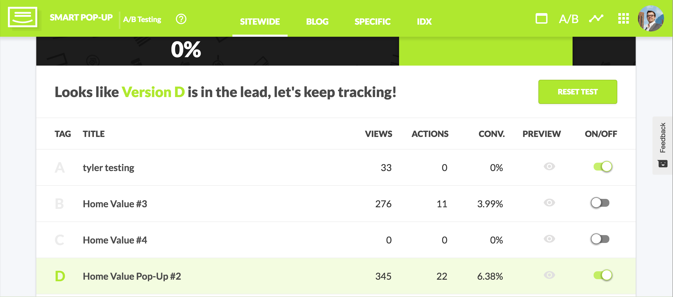 Smart Pop Up – Help | Easy Agent PRO